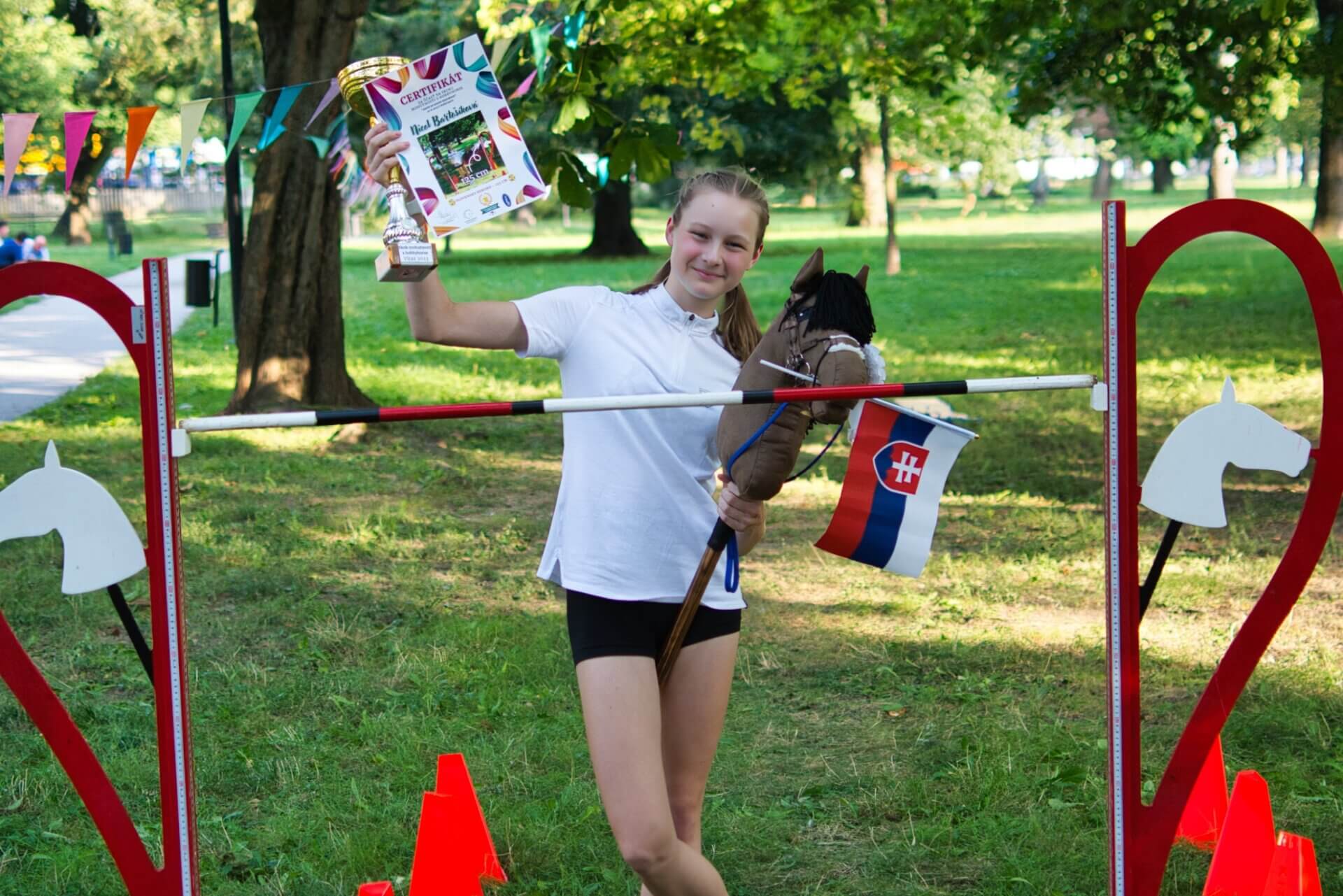 Skok do výšky s hobbyhorse – slovenský rekord | Hobbyhorse Slovakia